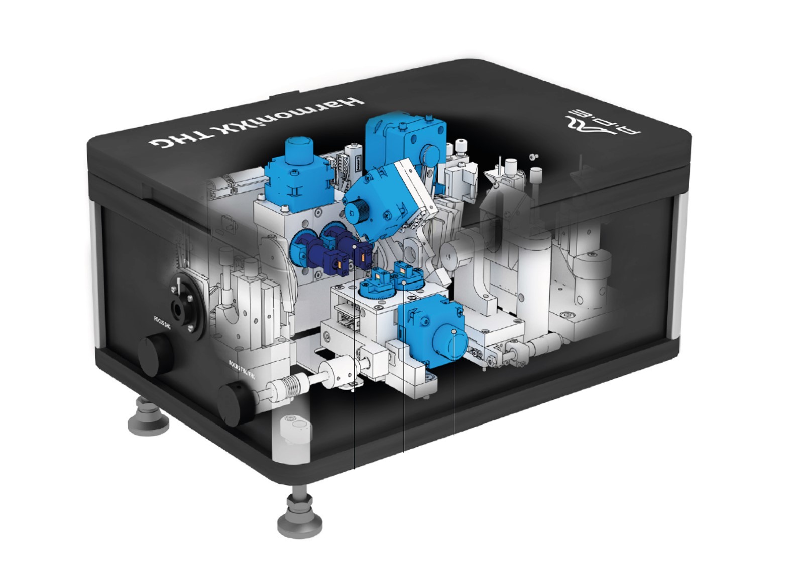 Harmonic Generation SHG THG FHG Family XRay View - APE