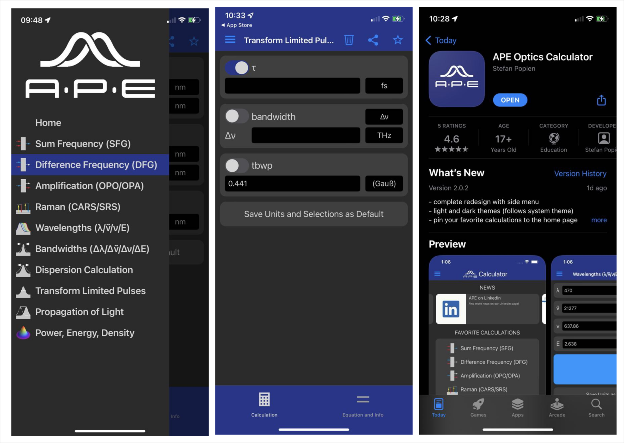Good news: APE APP for iPhone users. - APE