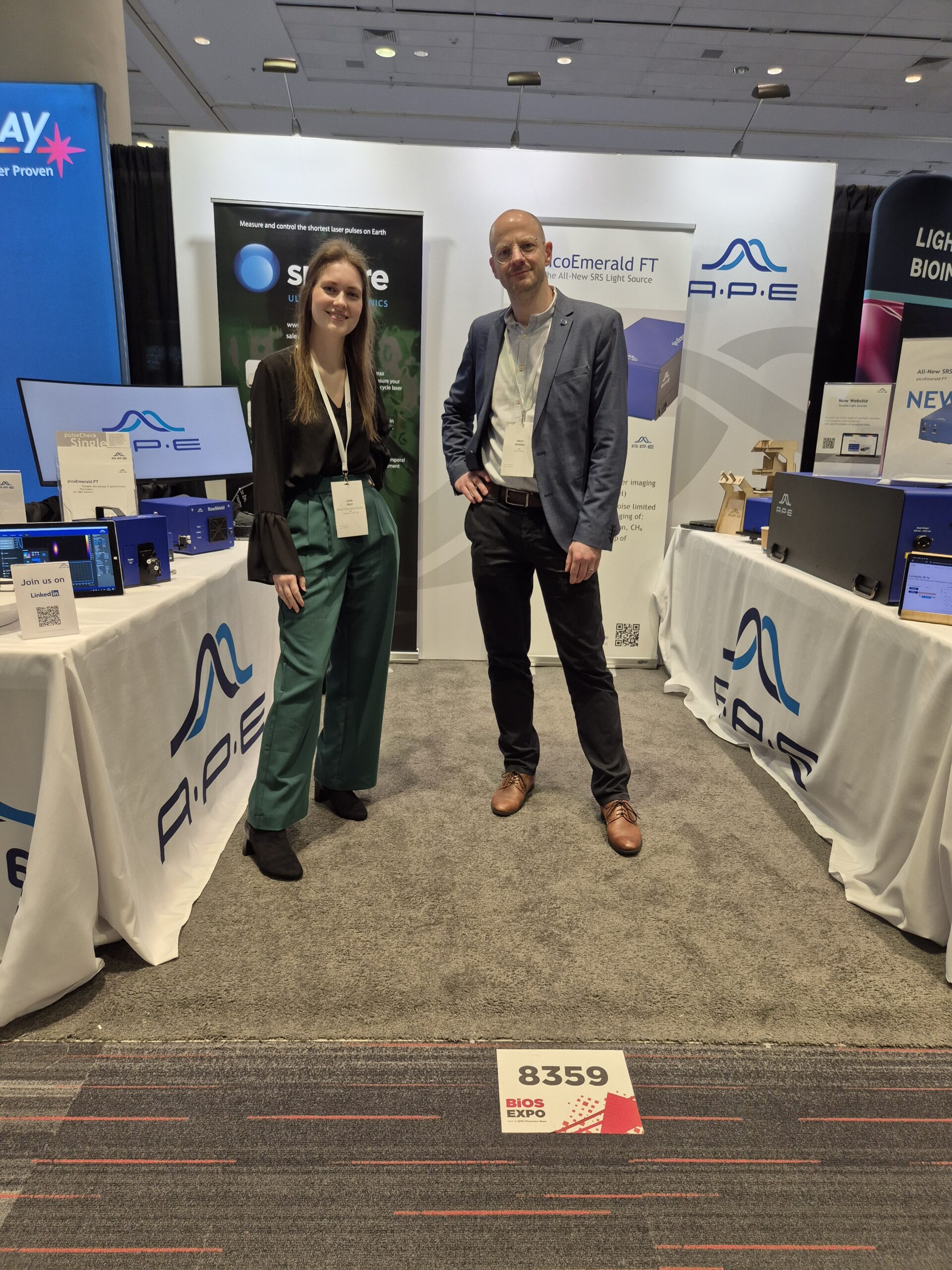 Meet our experts on site - APE